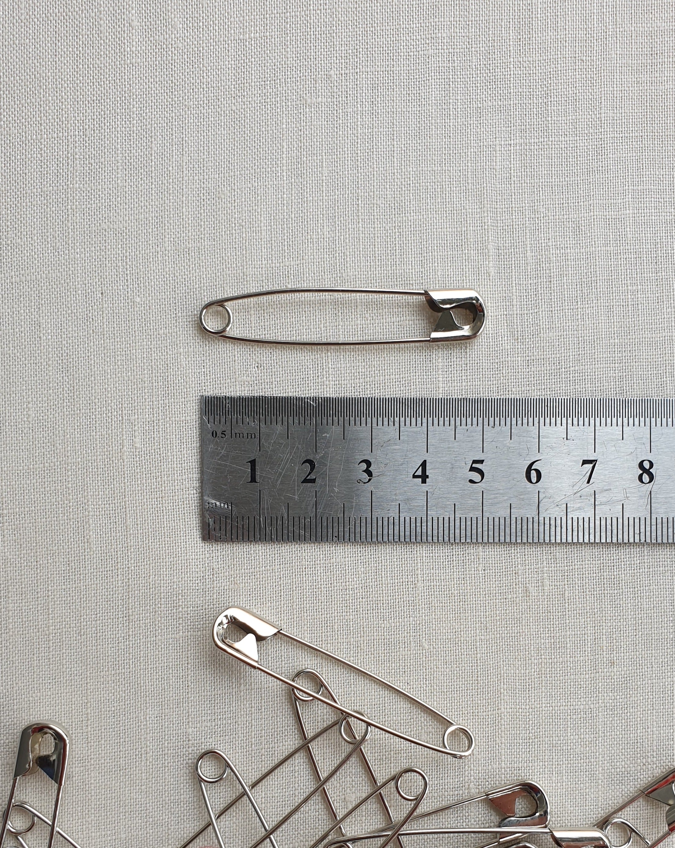 Steel Safety Pin 50mm – Pretty Wild Kids